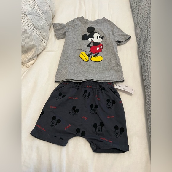 Shirts & Tops | Toddler Mickey Mouse Outfit Size 2 | Poshmark
